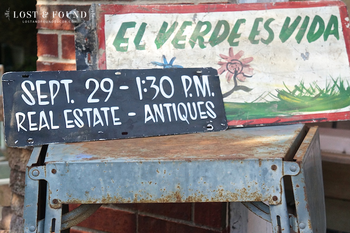 My Vintage Market Days Stash - Lost & Found Decor