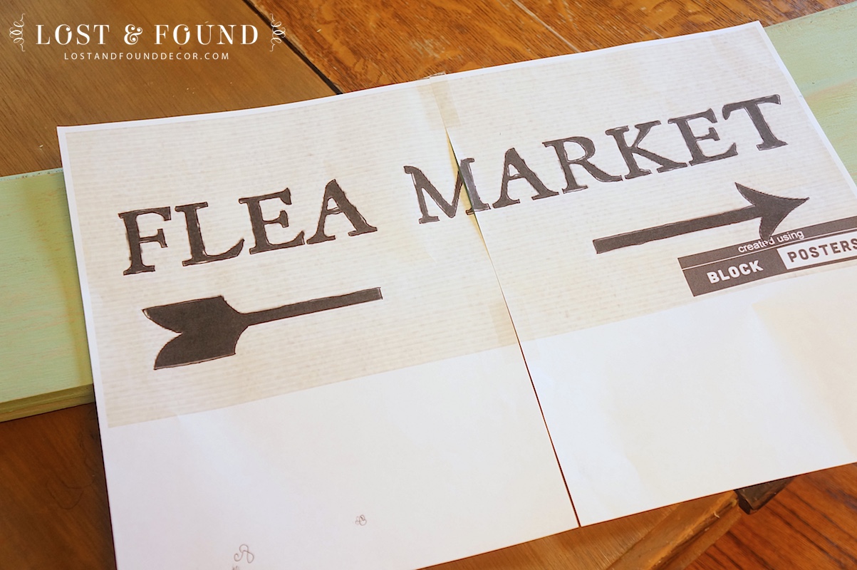 How to Make an Antique Sign | Lost & Found