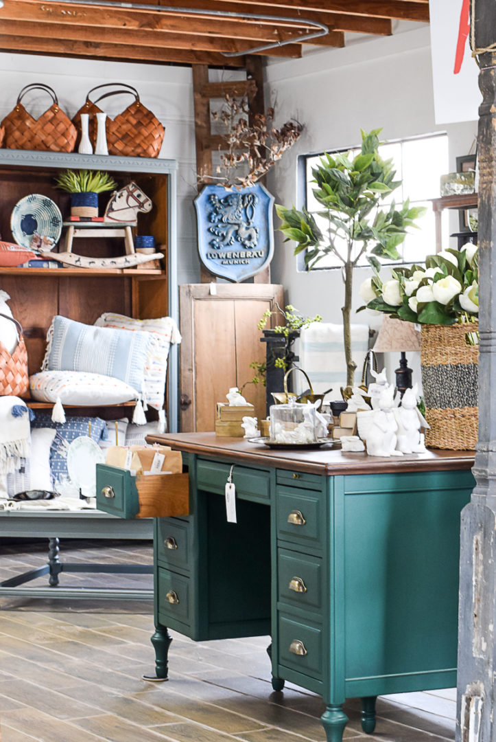 Spring Shop Displays at Lost and Found - Lost & Found Decor
