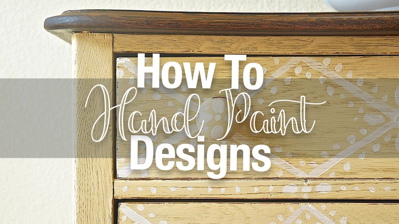 5 Tips for Hand-Paiting Designs on Furniture