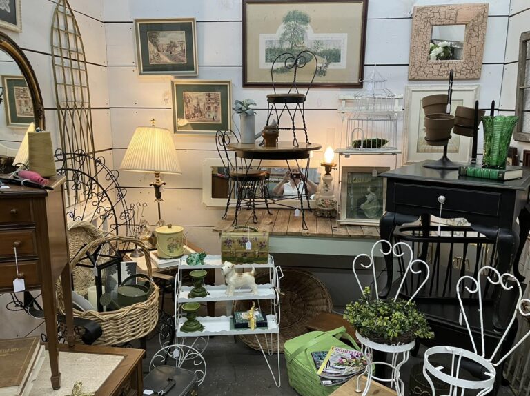Fresh and Creative Spring Antique Booth Display Ideas - Lost & Found Decor