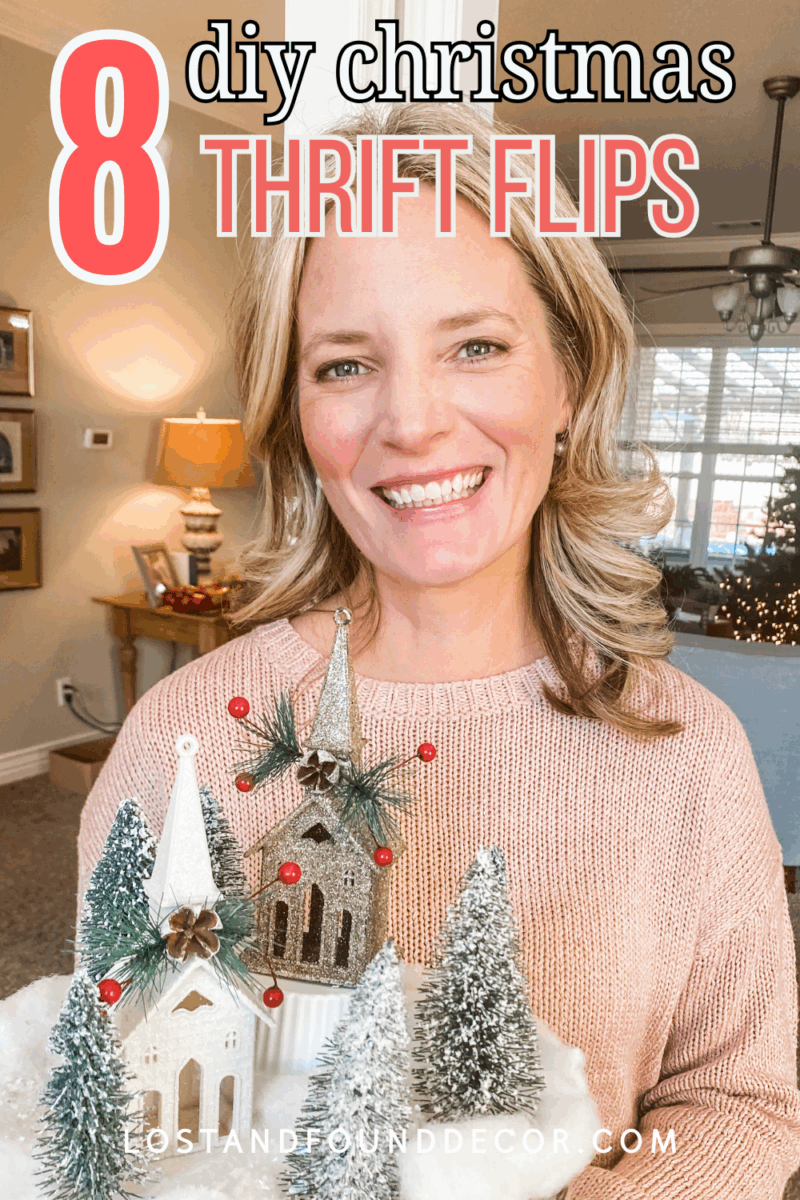 7 Easy DIY Christmas Decor Thrift Flips - Lost & Found Decor
